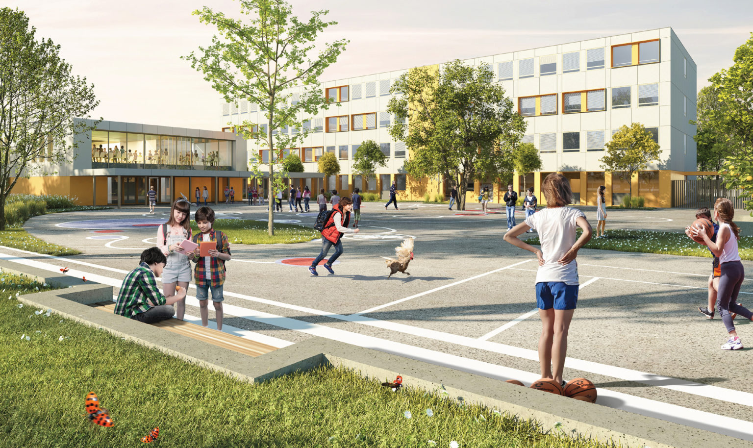 Collège Rouges Barres - Demathieu Bard Maintenance